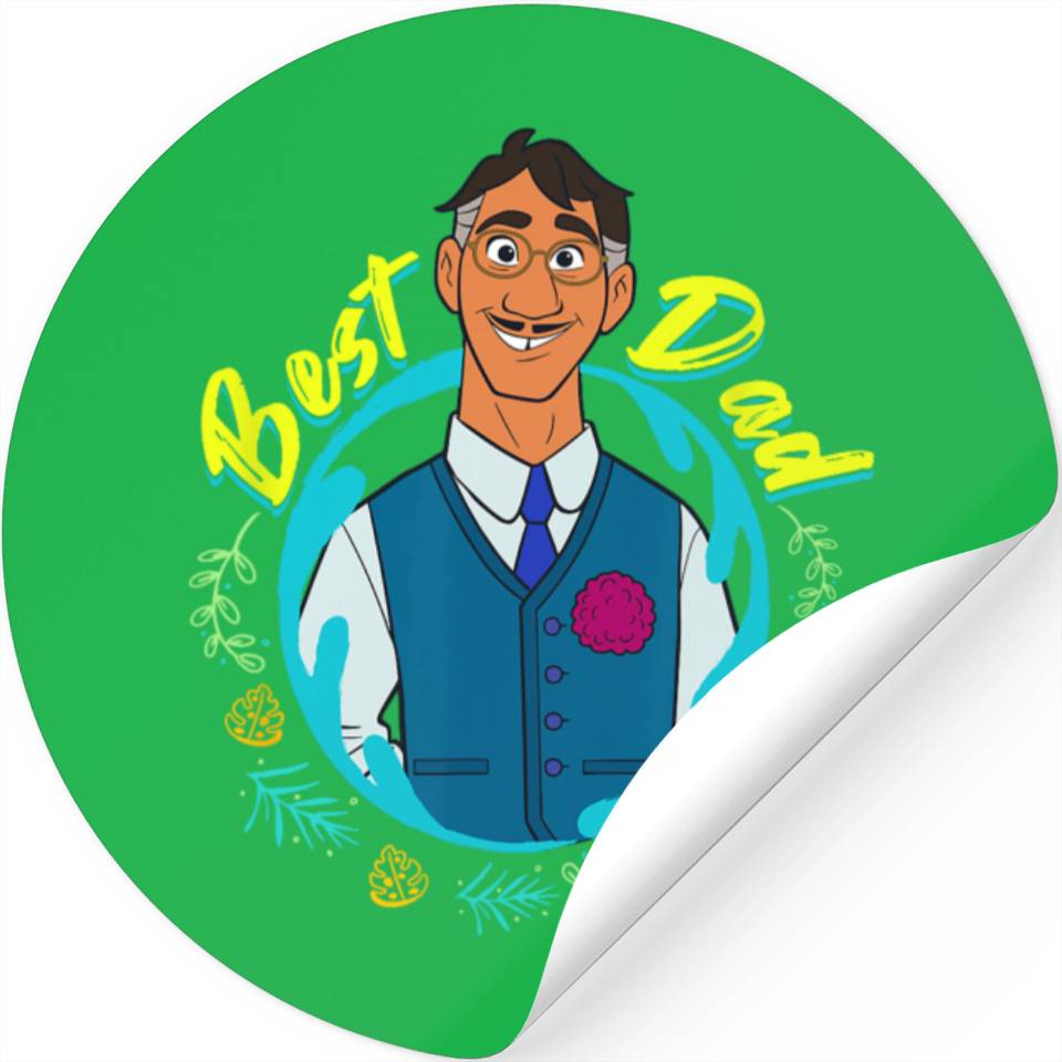 Disney Encanto Agustin Madrigal Best Dad Portrait Stickers | ID ...