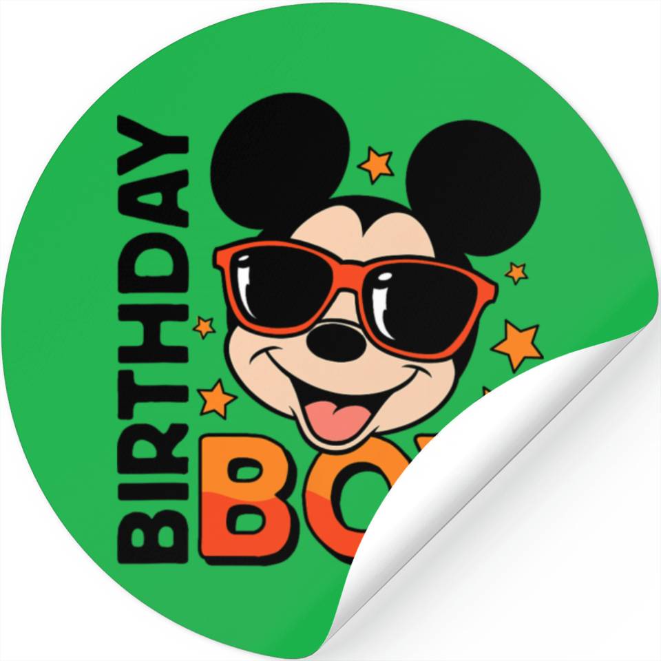 Disney - Mickey Birthday Boy Stickers | ID 21461796 by George Harris ...