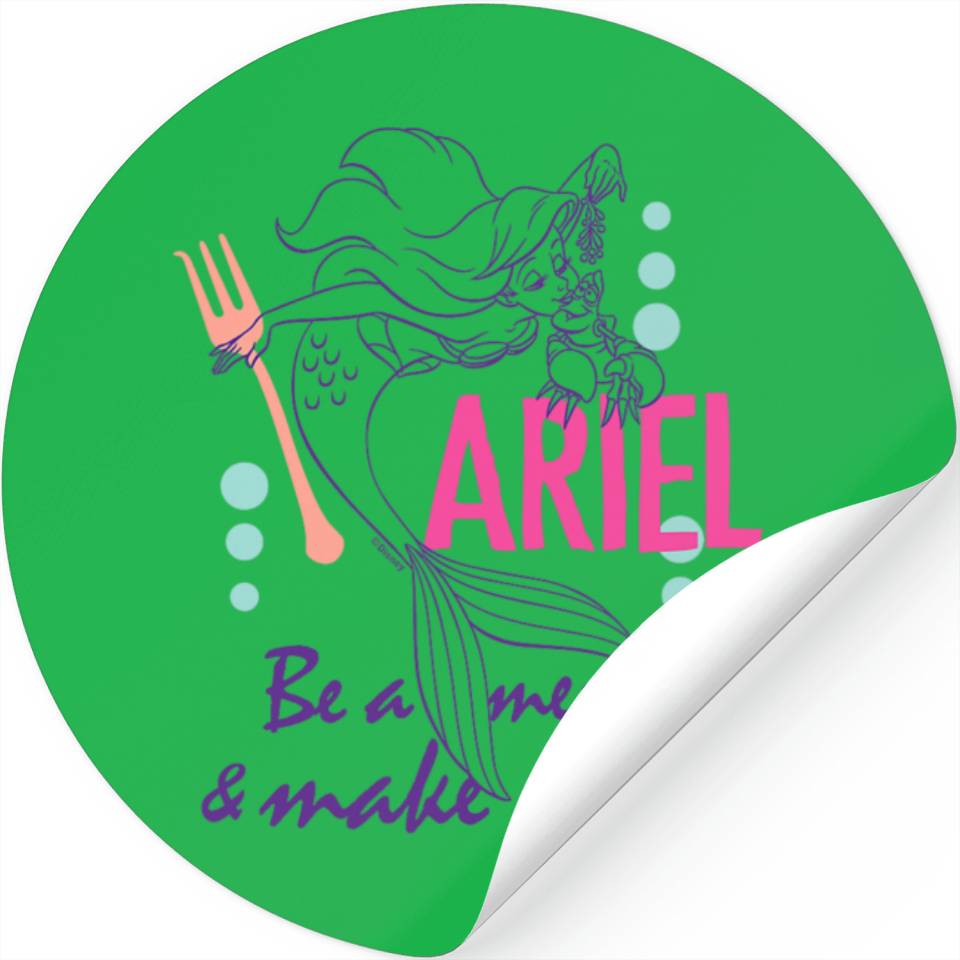 Disney Princess - Ariel Be a Mermaid & Make Waves Stickers | ID ...