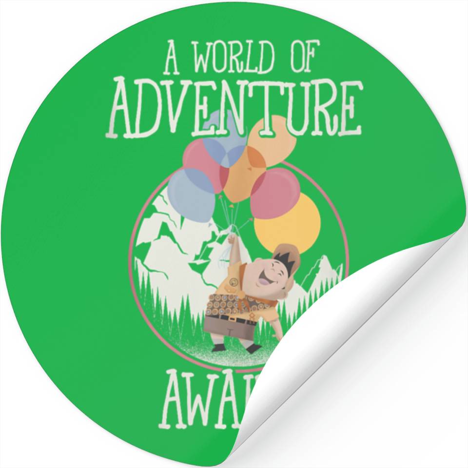 Disneyss Pixars Up Russel Adventure Awaits Stickers | ID 21524655 by ...