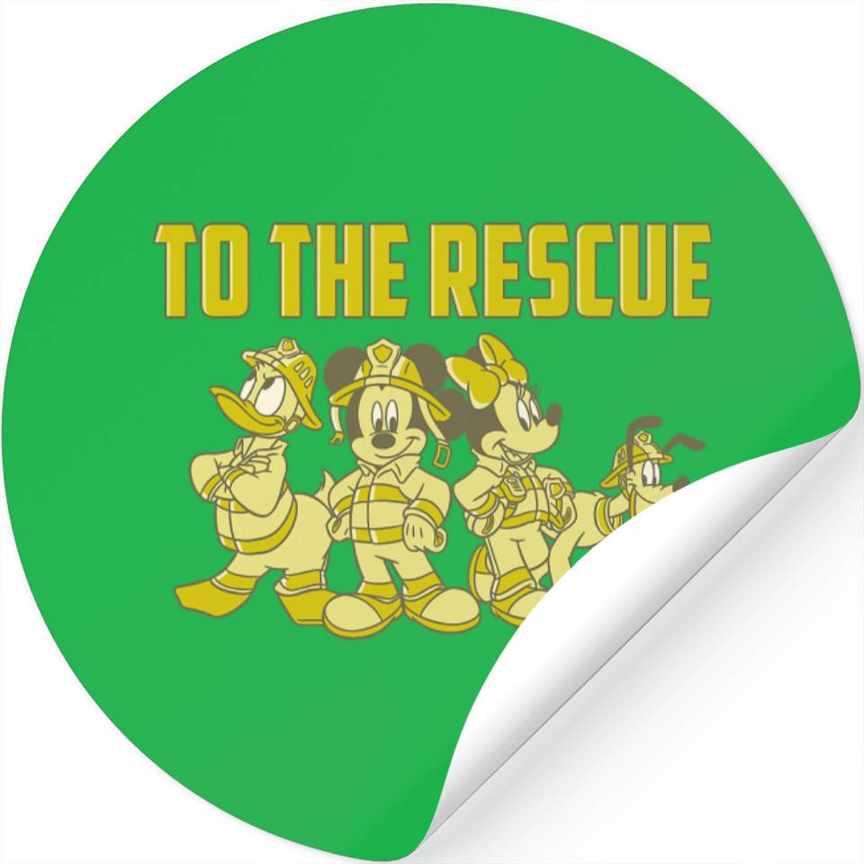 Disney Mickey And Friends Firefighters To The Rescue Stickers | ID ...