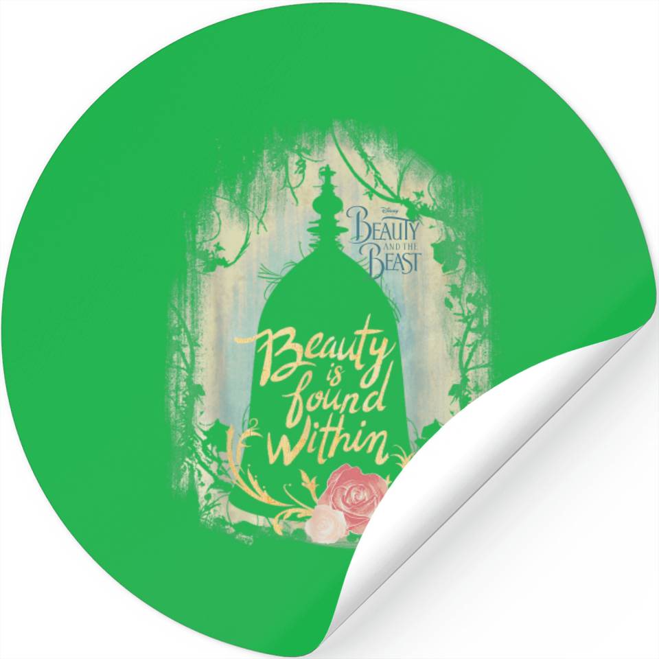 Disney Beauty And The Beast Is Found Within Grap Stickers | ID 21565671 ...