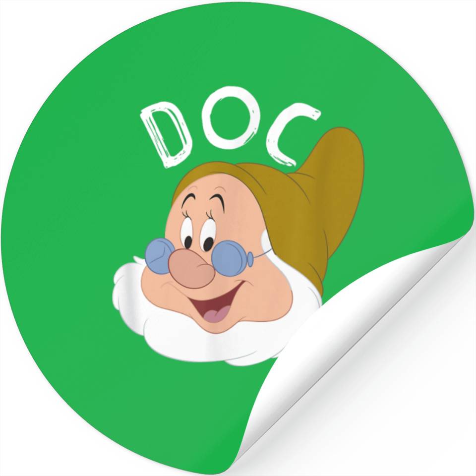 Disney Snow White The Seven Dwarfs Doc Face Stickers | ID 21581169 by ...
