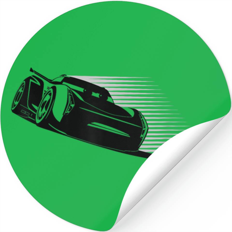 Disneyss Pixars Jackson Storm Retro Vintages Drift Car Logo Stickers ...