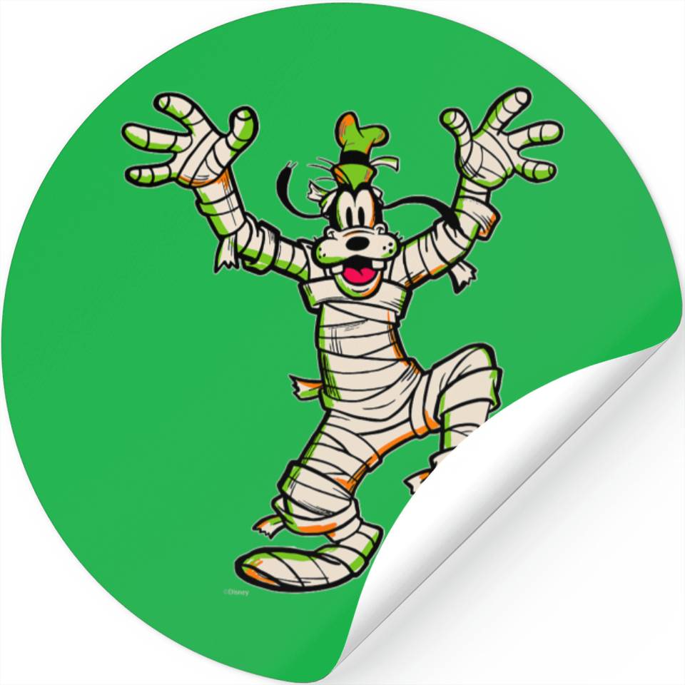 Disney 100 Goofy Halloween Classic Mummy Costume D100 Stickers | ID ...