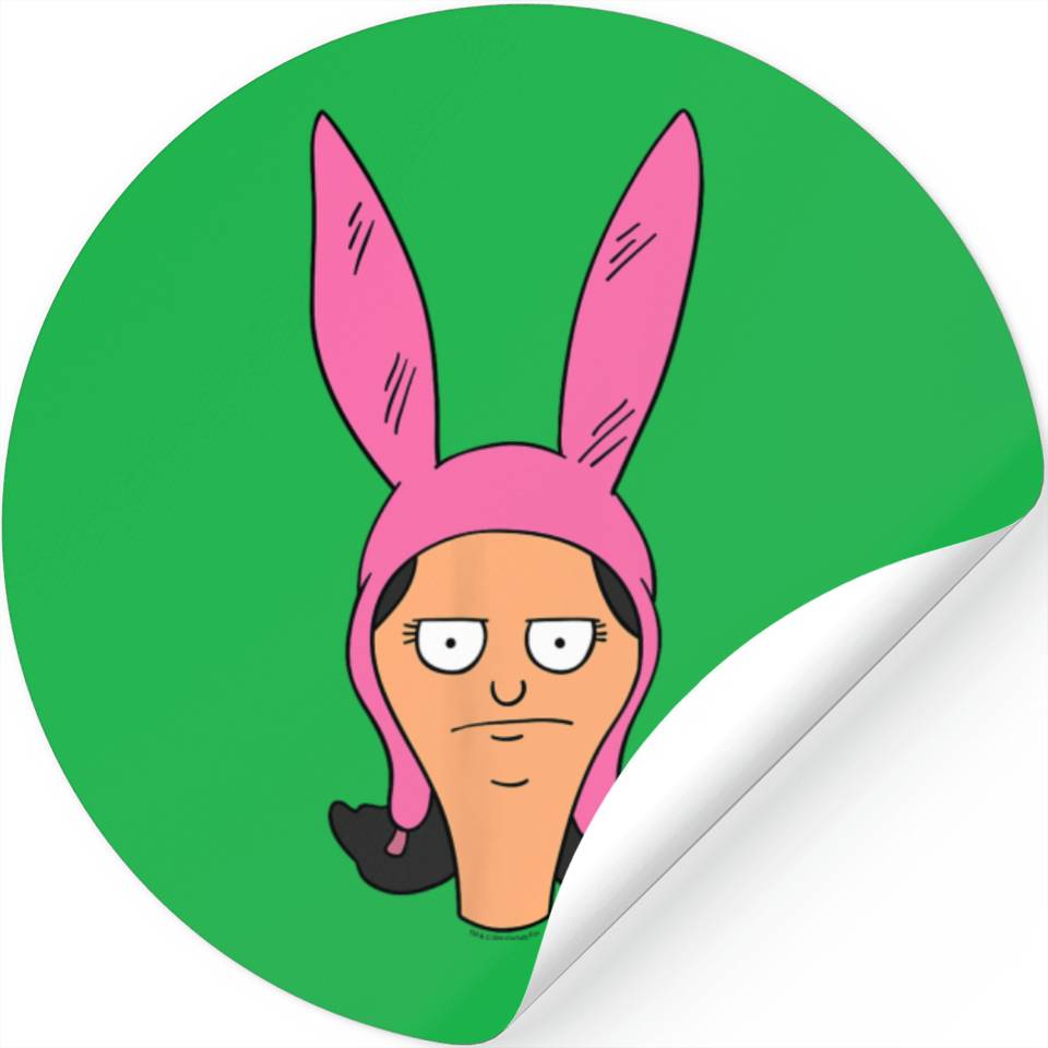 Bob's Burgers Louise Angry Big Face Stickers | ID 23737630 by Anthony ...