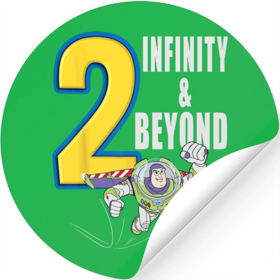 Disney Pixar Toy Story Buzz Lightyear Fly Quote Graphic Tee Stickers ...