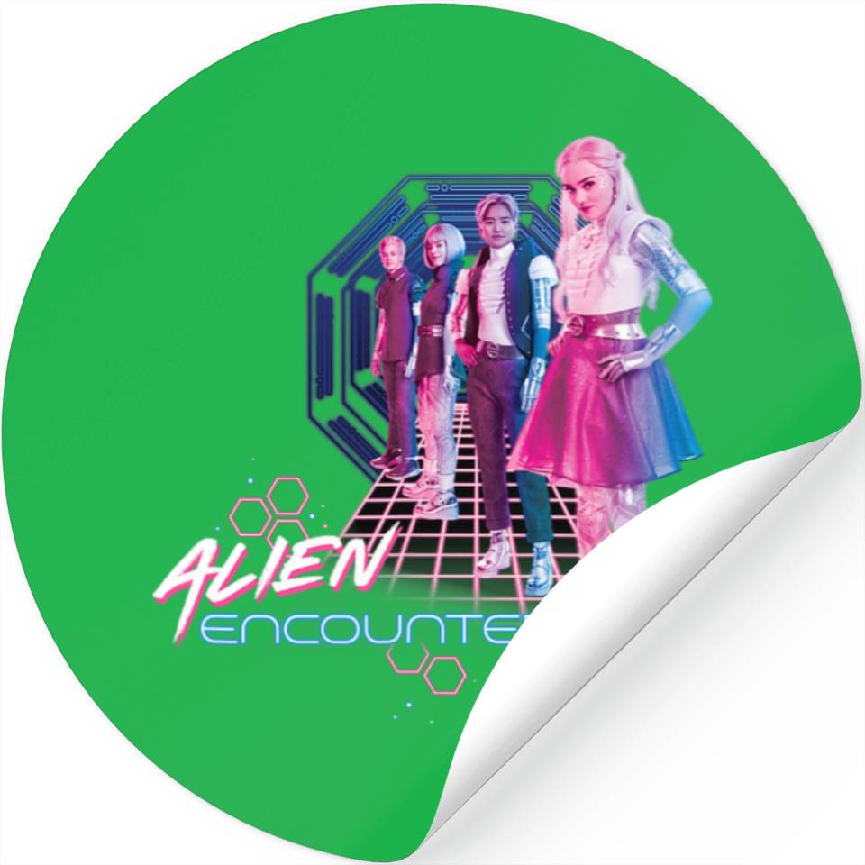 Disney Channel Zombies 3 Addison Alien Encounter Stickers | ID 21797582 ...