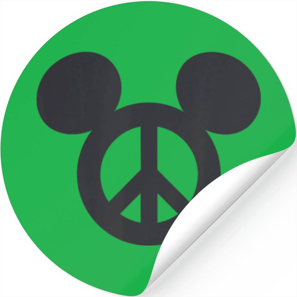 Disney Mickey And Friends Classic Peace Sign Mic Stickers | ID 21819079 ...