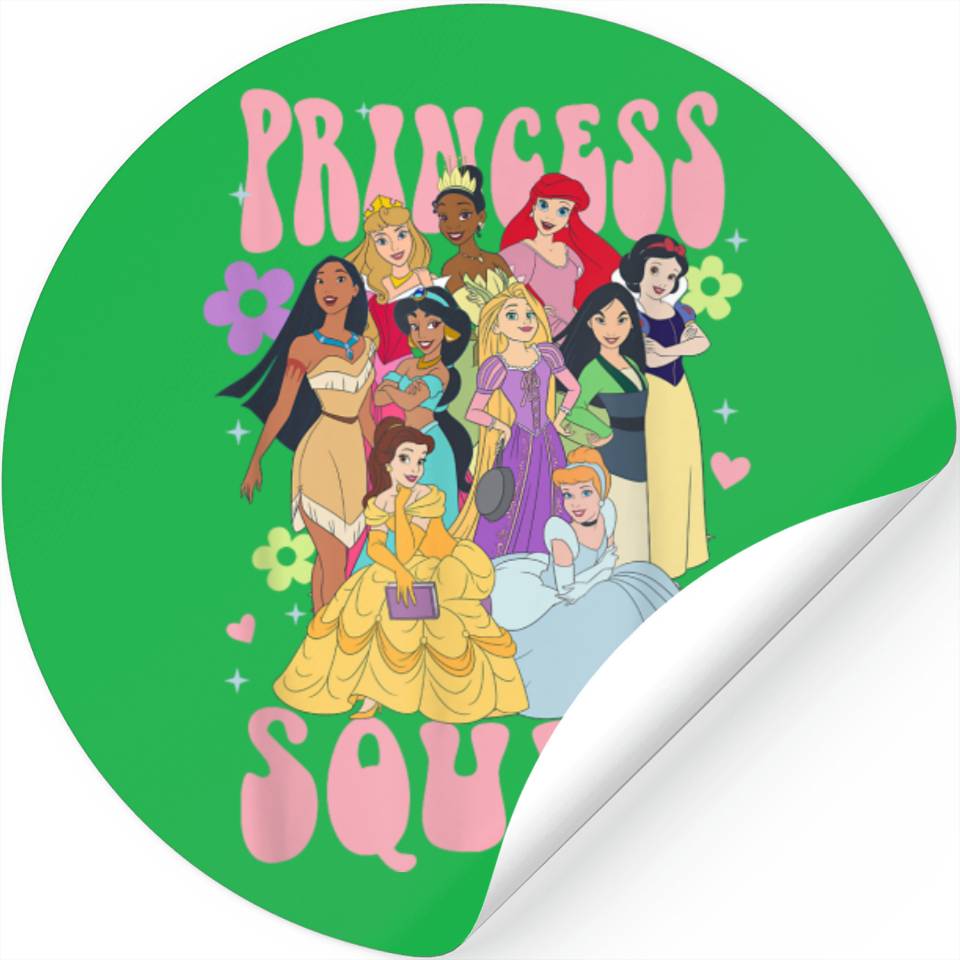 Disney Princess Epic Princess Squad Girl Power Floral Poster Stickers ...