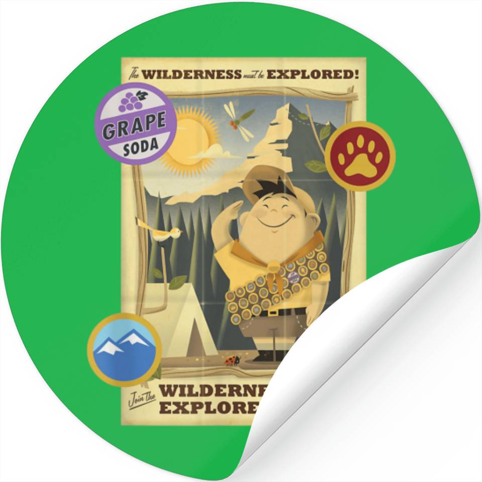 Disney Pixar Up Join The Wilderness Explorers P Stickers | ID 21861254 ...