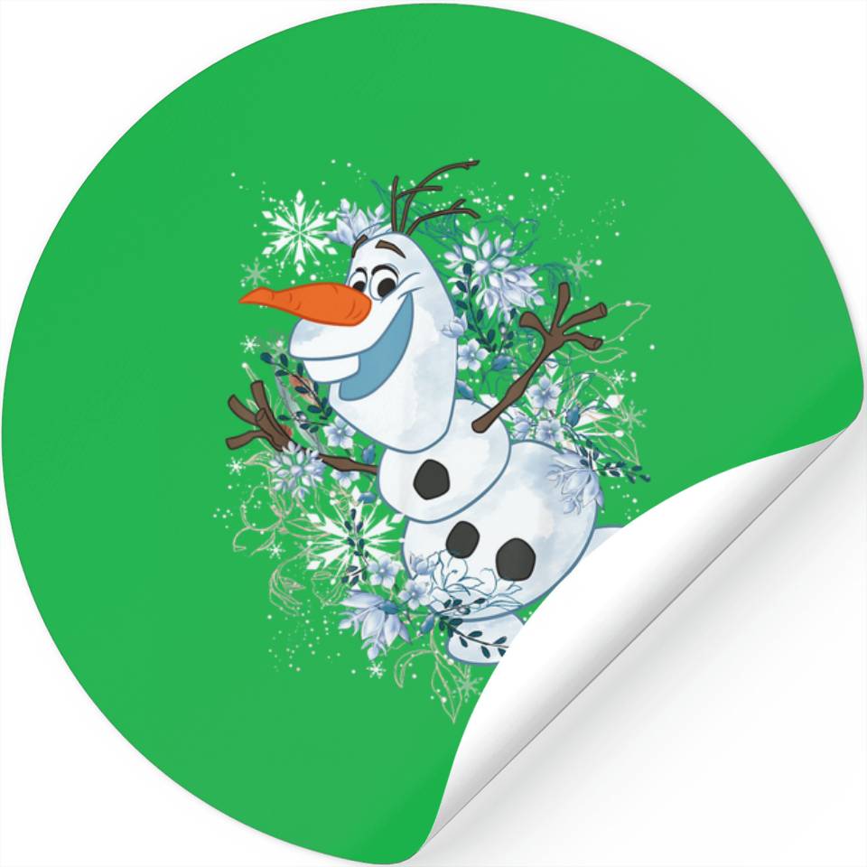 Disney Frozen Olaf Dancing In The Snowflakes Gra Stickers | ID 21907717 ...