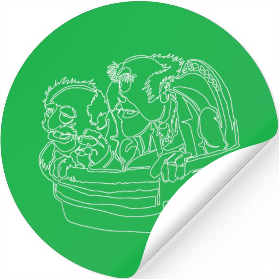 Disney The Muppets Statler And Waldorf Heckling Stickers | ID 21902188 ...