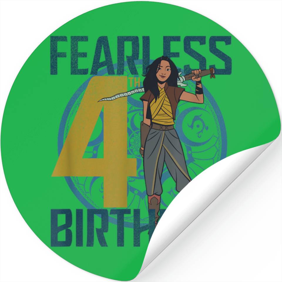 Disney Raya and the Last Dragon Birthday Fearles Stickers | ID 21911896 ...