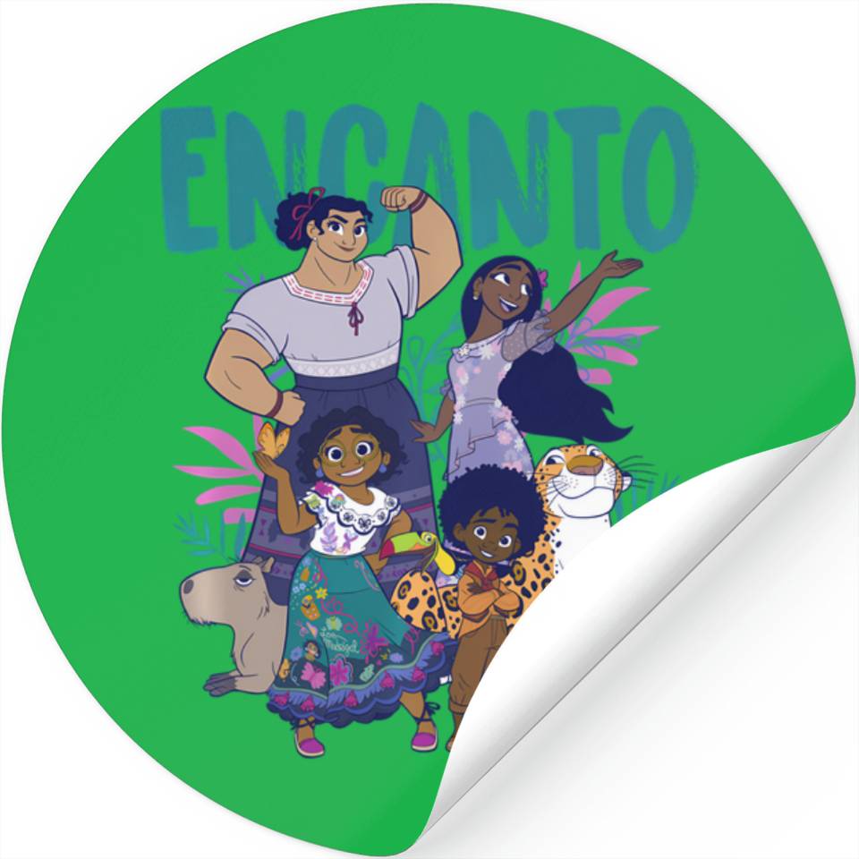 Disney Encanto Group Shot Logo Stickers | ID 22086513 by Eric Hart ...