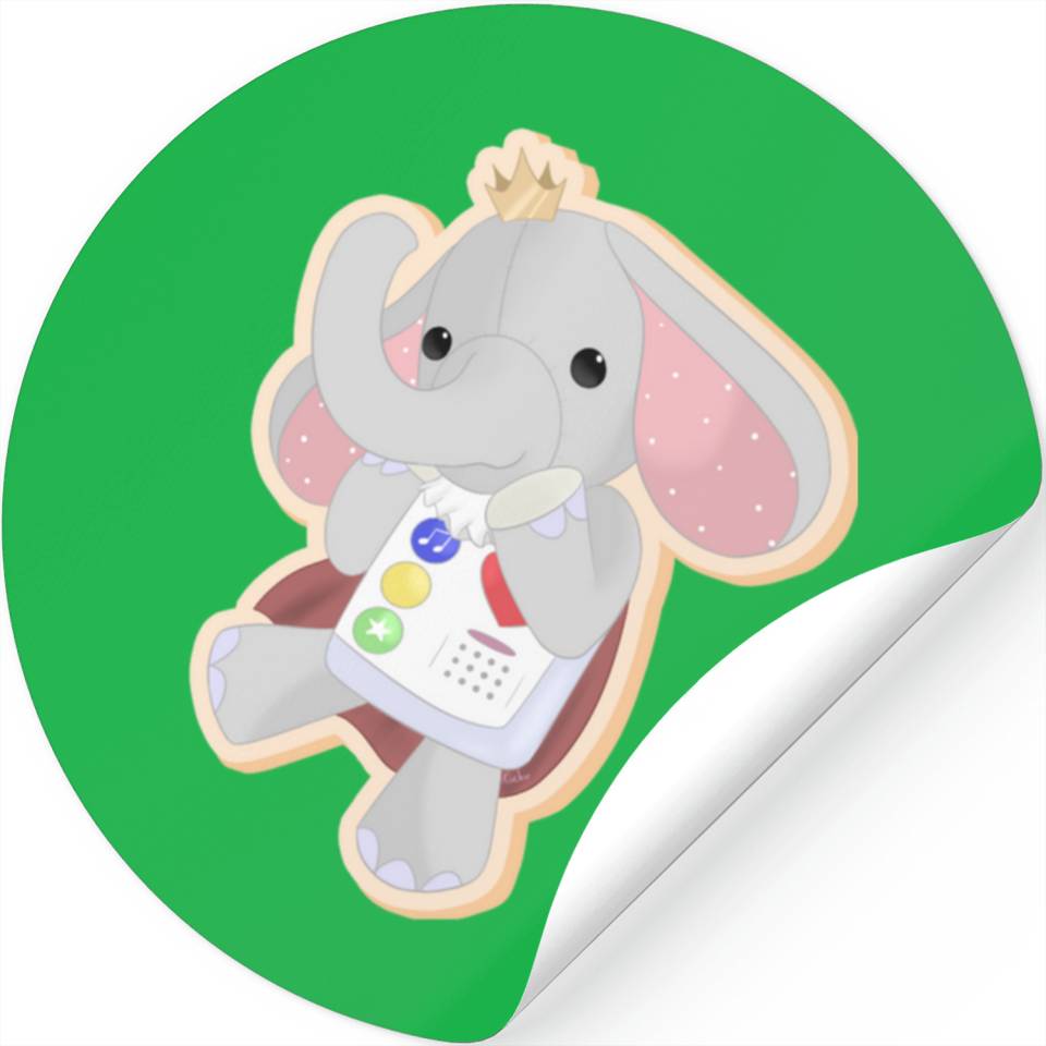 Cutie the Elephant (3) : Disney Elephant Dumbo, Dumbo Stickers | ID 22113365 by Gustavo Aguilar ...