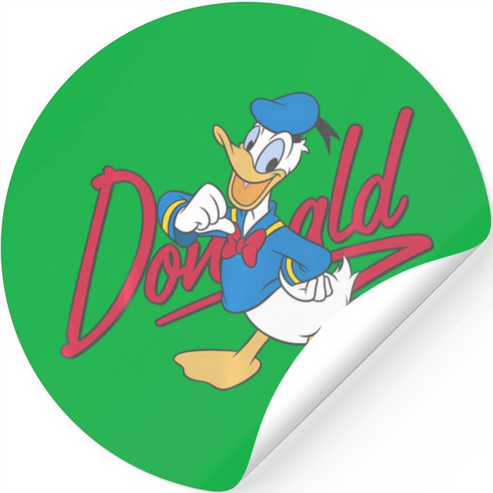 Disney Mickey And Friends Donald Duck Signature Portrait Stickers | ID ...