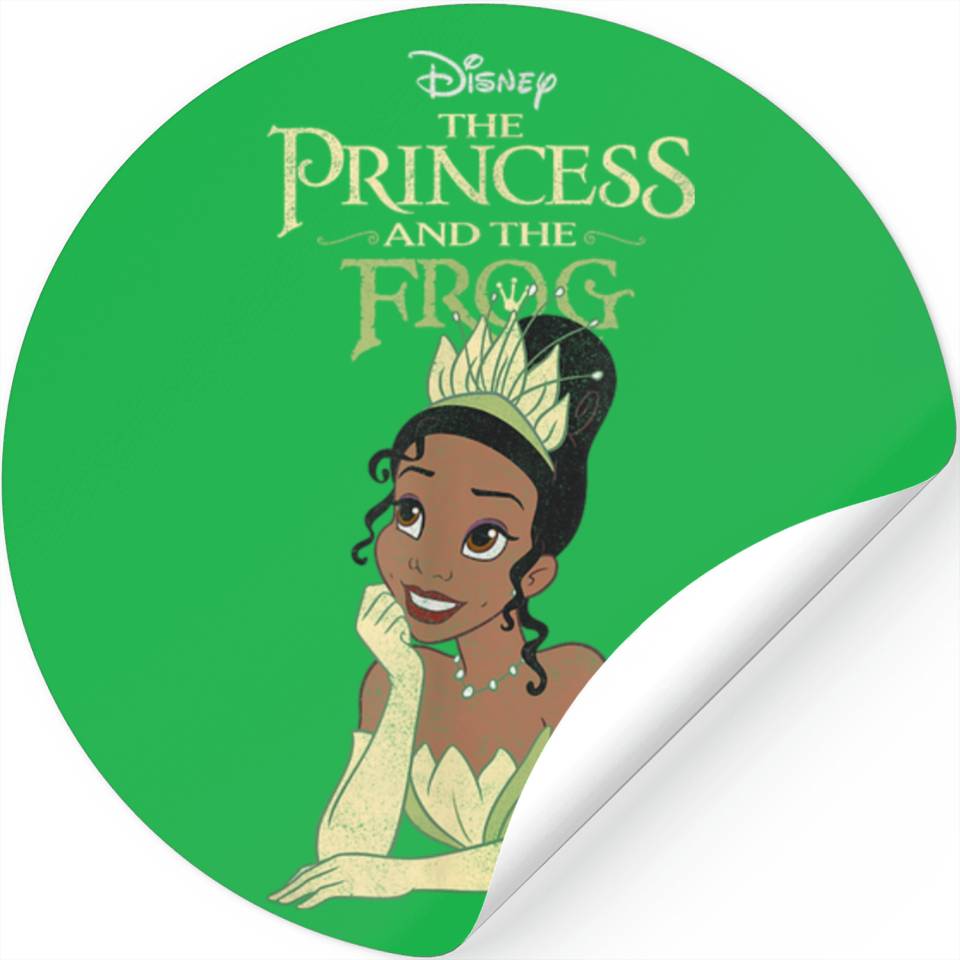 Disneyss The Princess And The Frog Iconic Tiana Chest Poster Stickers ...