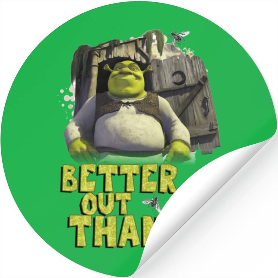 Shrek Outhouse Better Out Than In Quote : Shrek Same Swamp Forever ...