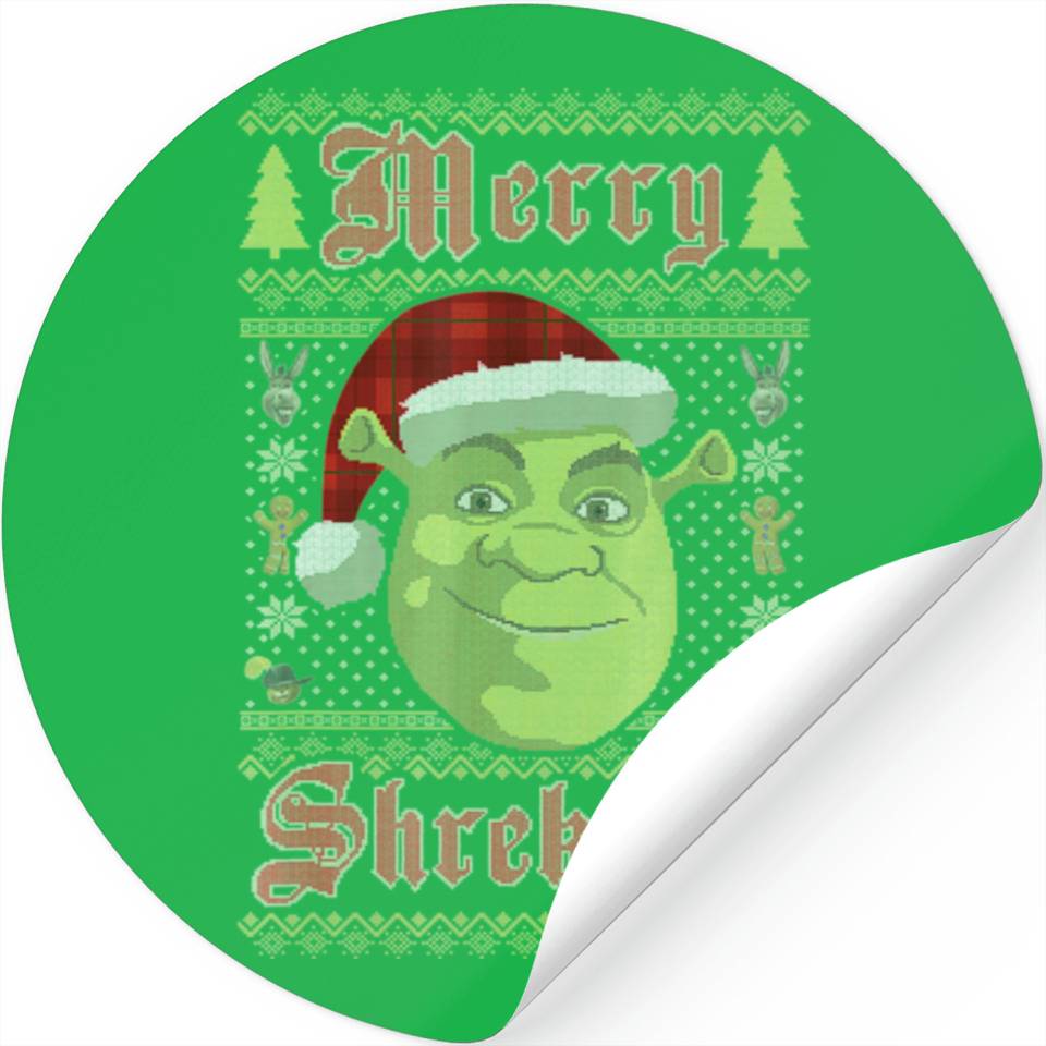Shrek Merry Shrekmas Ugly Sweater Style Christmas 1: Shrek Same Swamp ...
