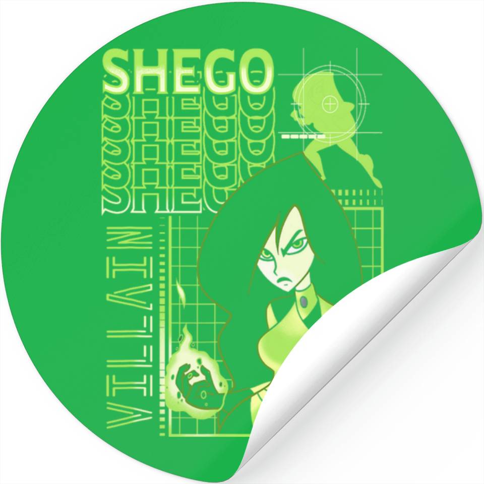 Disney Kim Possible Shego Geo Villain Stickers | ID 22307948 by Brendan ...