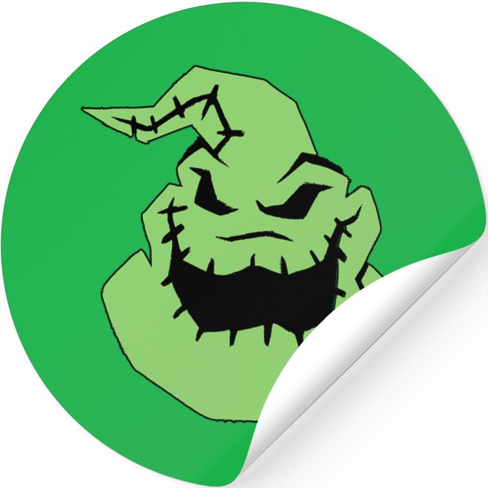 Disney The Nightmare Before Christmas Oogie Boogie Big Face Stickers ...