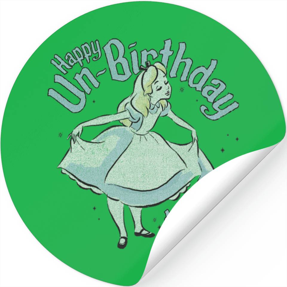 Disney Alice In Wonderland Alice Happy Un Birthday To Me Stickers | ID ...