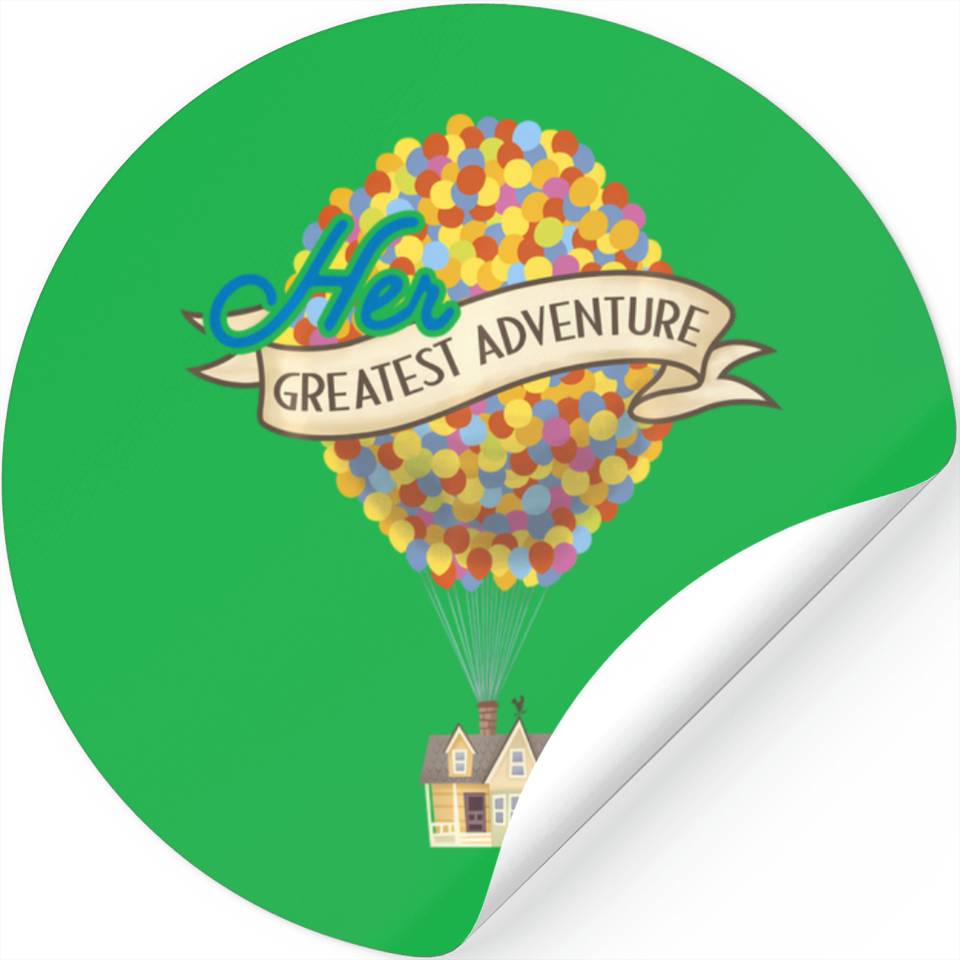 Disney Pixar Up Her Greatest Adventure House Stickers | ID 22715991 by ...