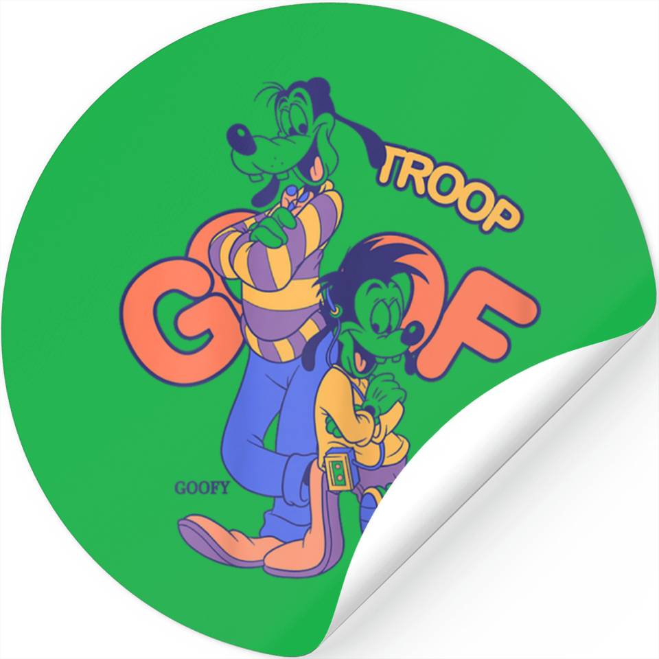 Disneyss A Goofy Movie Goof Troop Best Duo Big Chest Poster Stickers ...