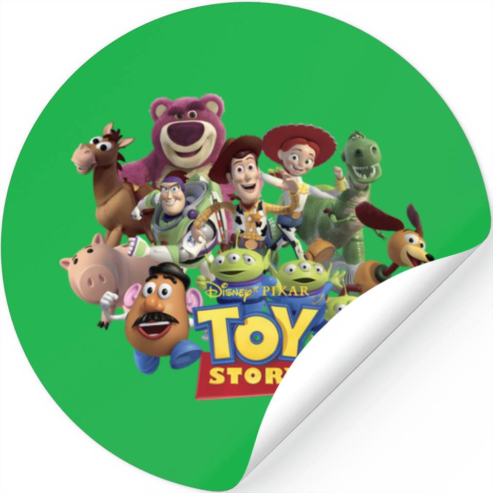 Disney Pixar Toy Story Buzz Woody Jessie Running Hoodie Stickers | ID ...