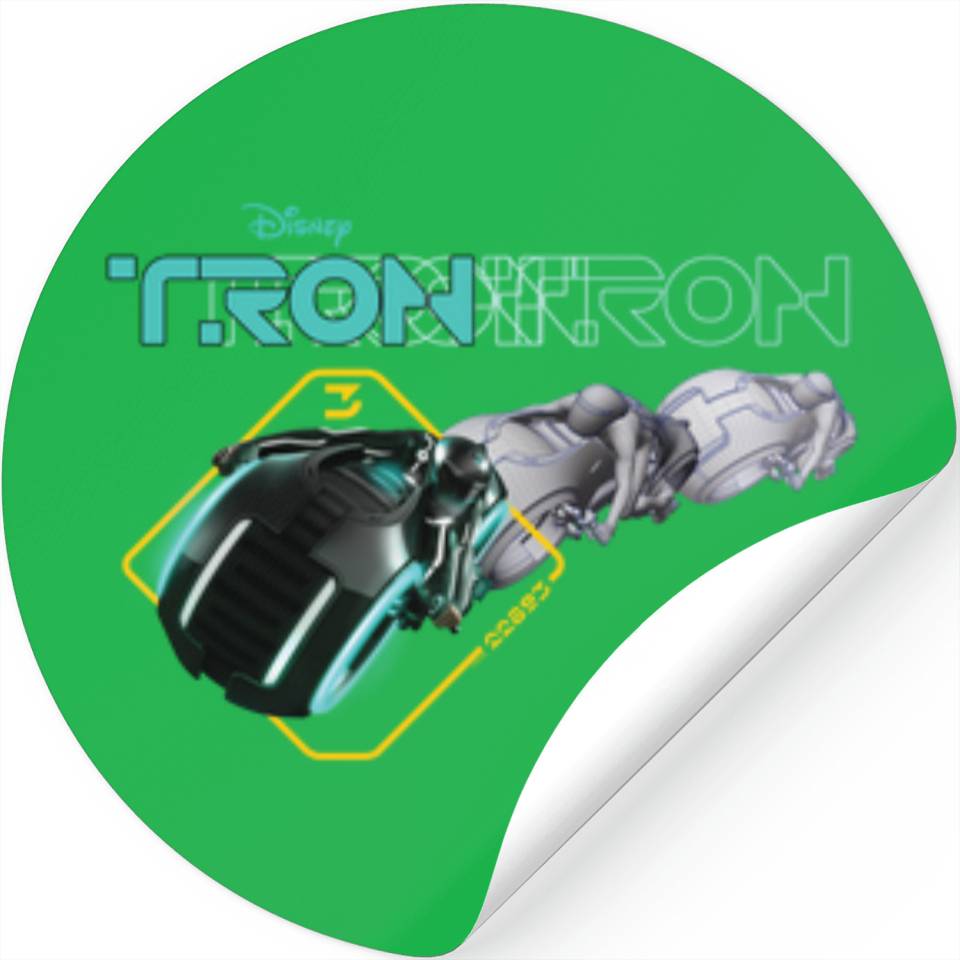 Disneyss Tron Legacy Sam Flynns Light Cycle Stickers | ID 22795002 by ...