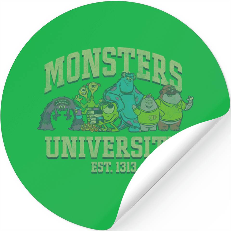 Disney Pixar Monsters University Est 1313 Group Shot Stickers | ID ...