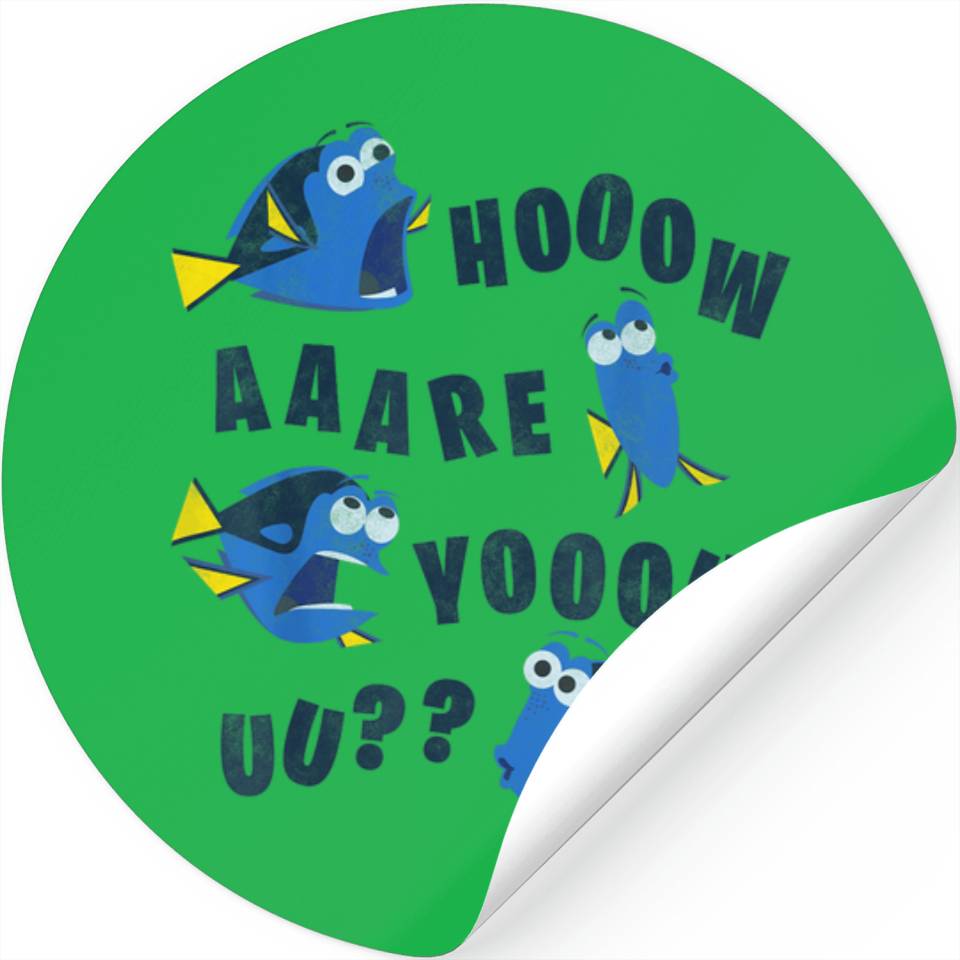 Disney Pixar Finding Dory How Are You Graphic TS Stickers | ID 22911023 ...