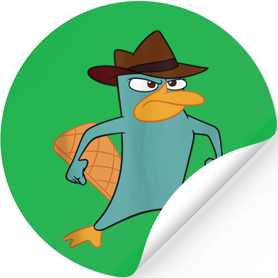 Disney Phineas And Ferb Perry The Platypus Brave Stance Stickers | ID ...