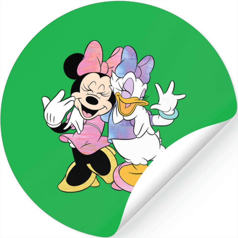 Disney Minnie Mouse and Daisy Duck Best Friends Short Sleeve Stickers ...