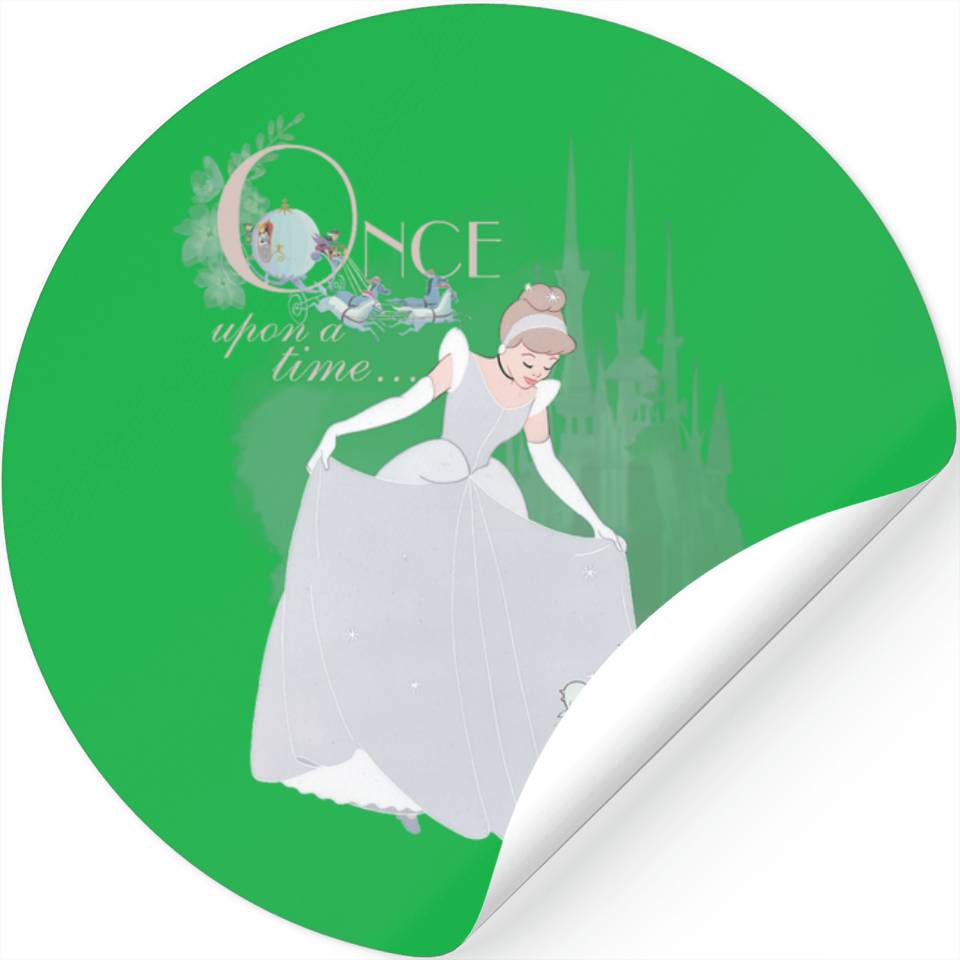 Disney Princess Cinde Vintage Once Upon a Time Stickers | ID 22948985 ...