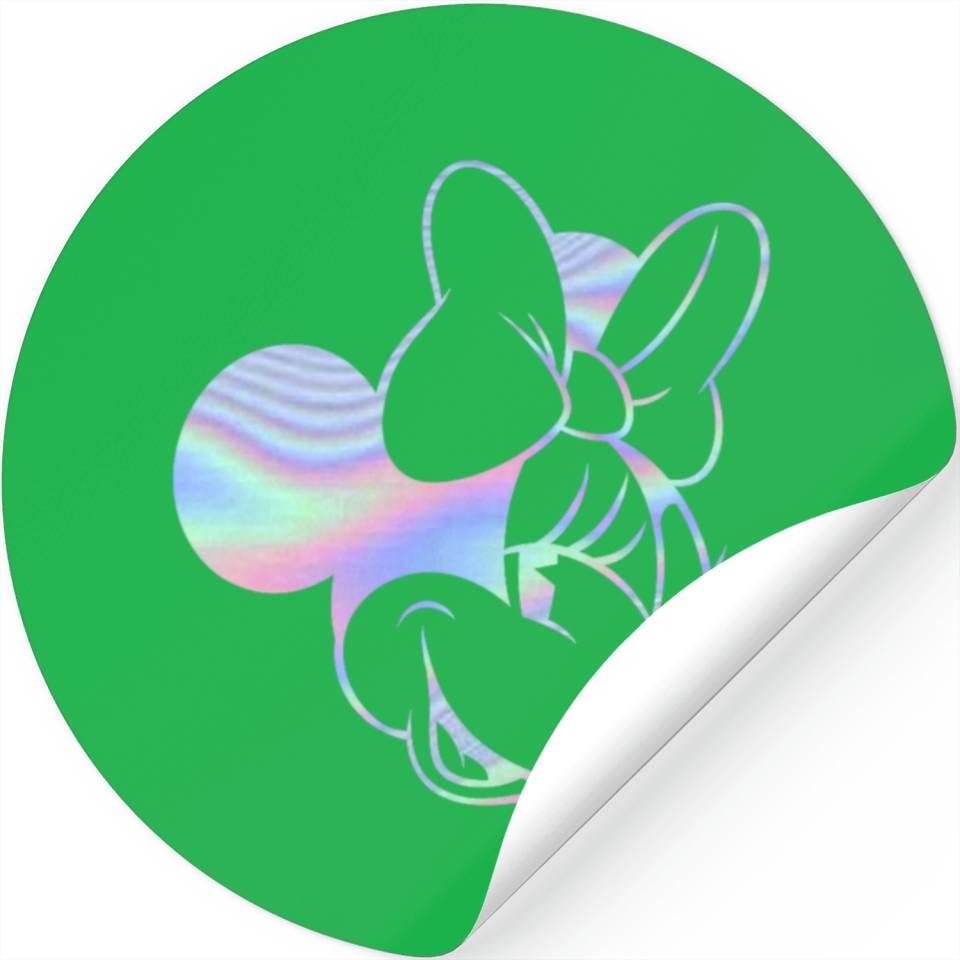 Disney Minnie Mouse Holographic Minnie Wink Face Stickers | ID 22973823 ...