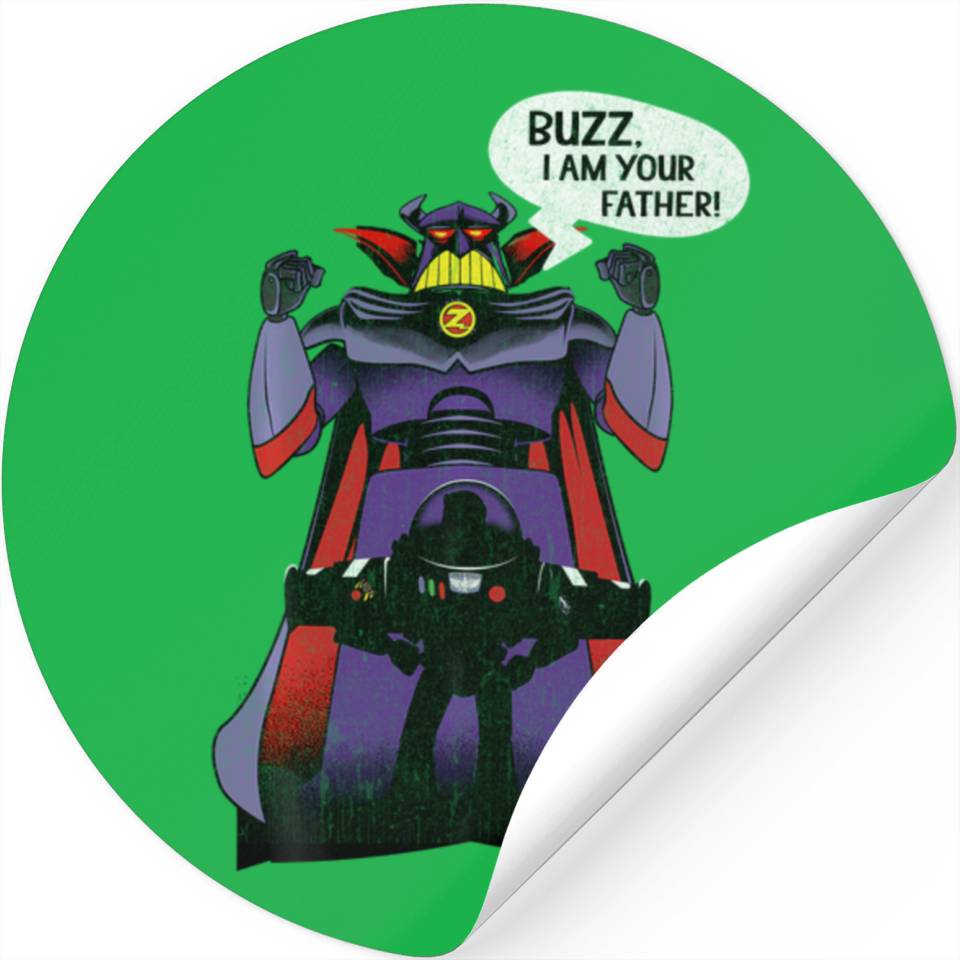 Disney Pixar Toy Story Zurg Buzz I Am Your Father Stickers | ID ...
