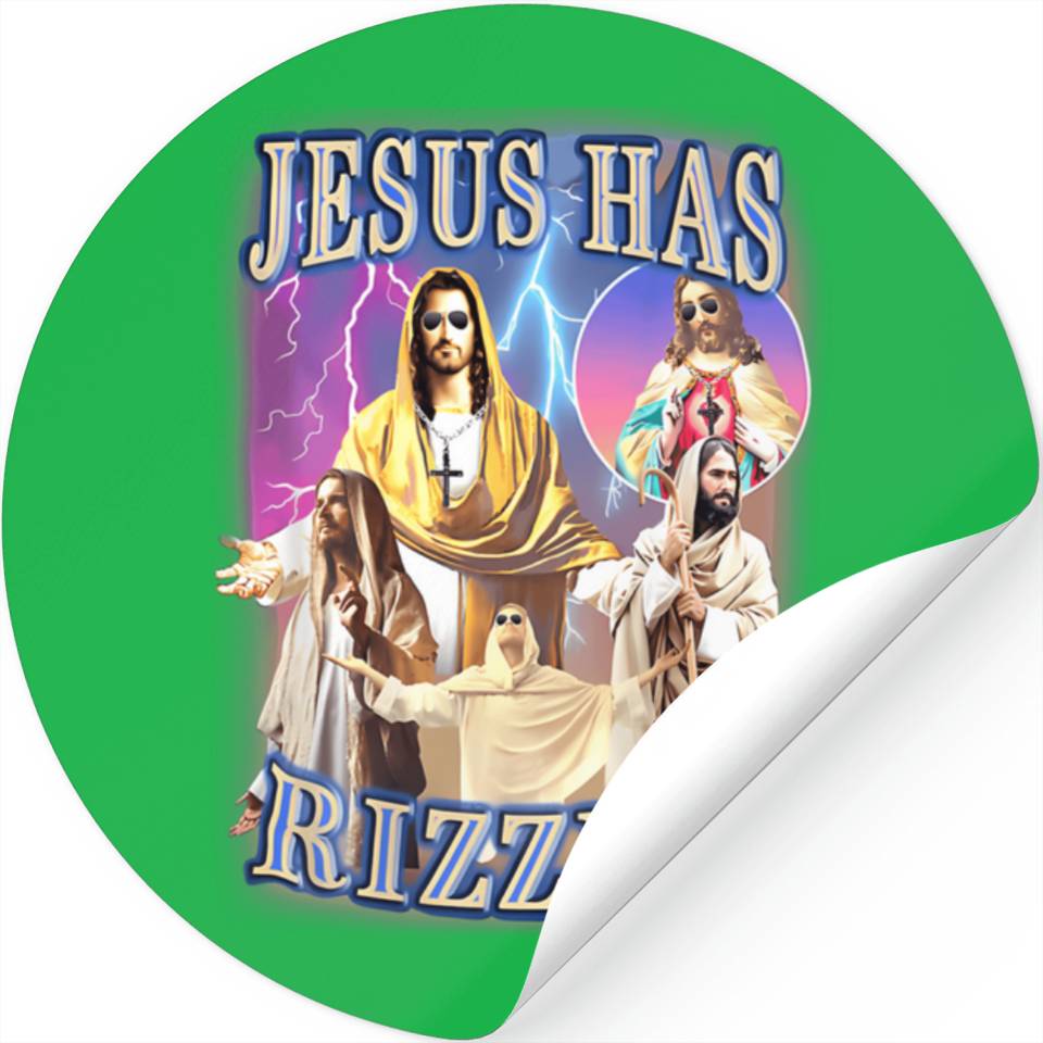 Jesus Has Rizzen On Back - He Is Rizzen Jesus Rizz 1: Bobs Burgers ...