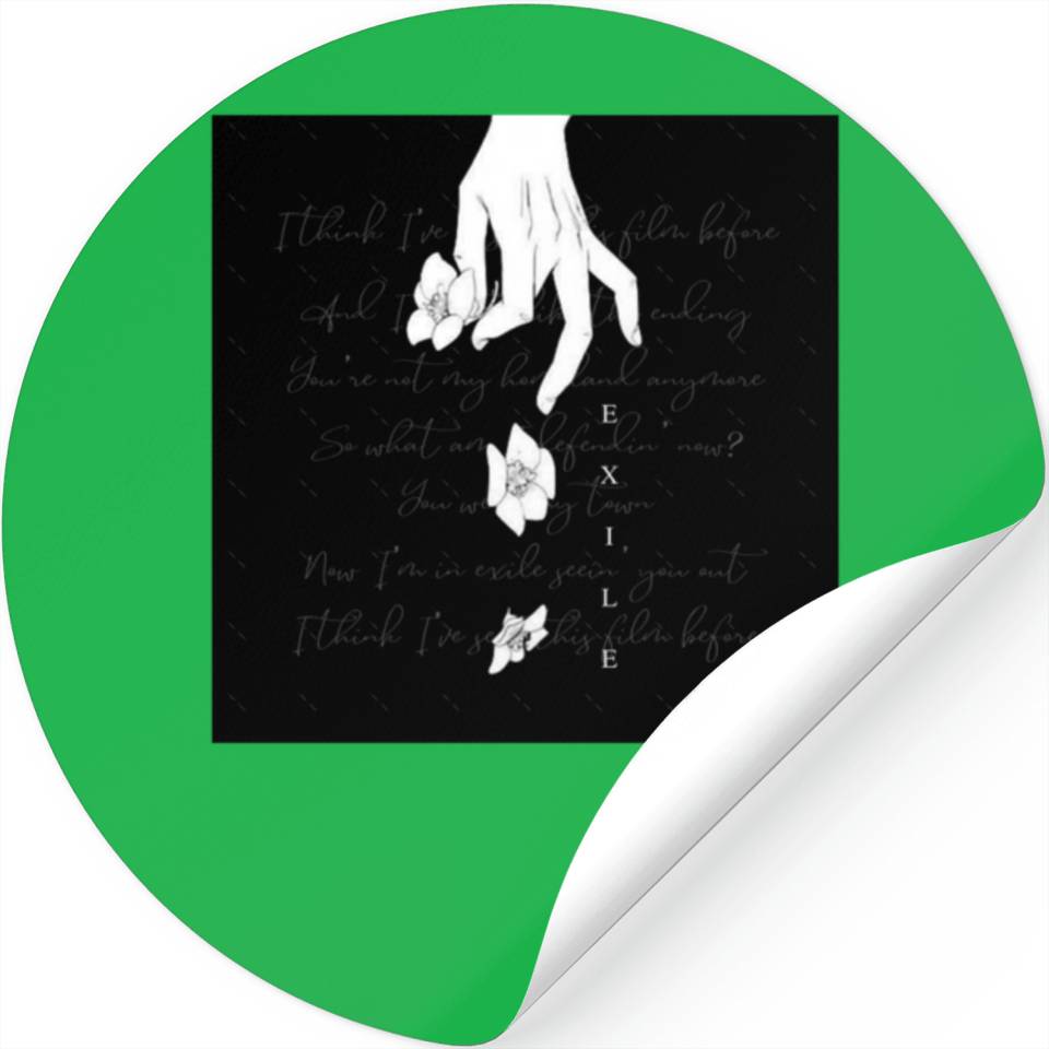 Exile Folklore Taylor Aesthetic Stickers | ID 23201999 by John Miller ...