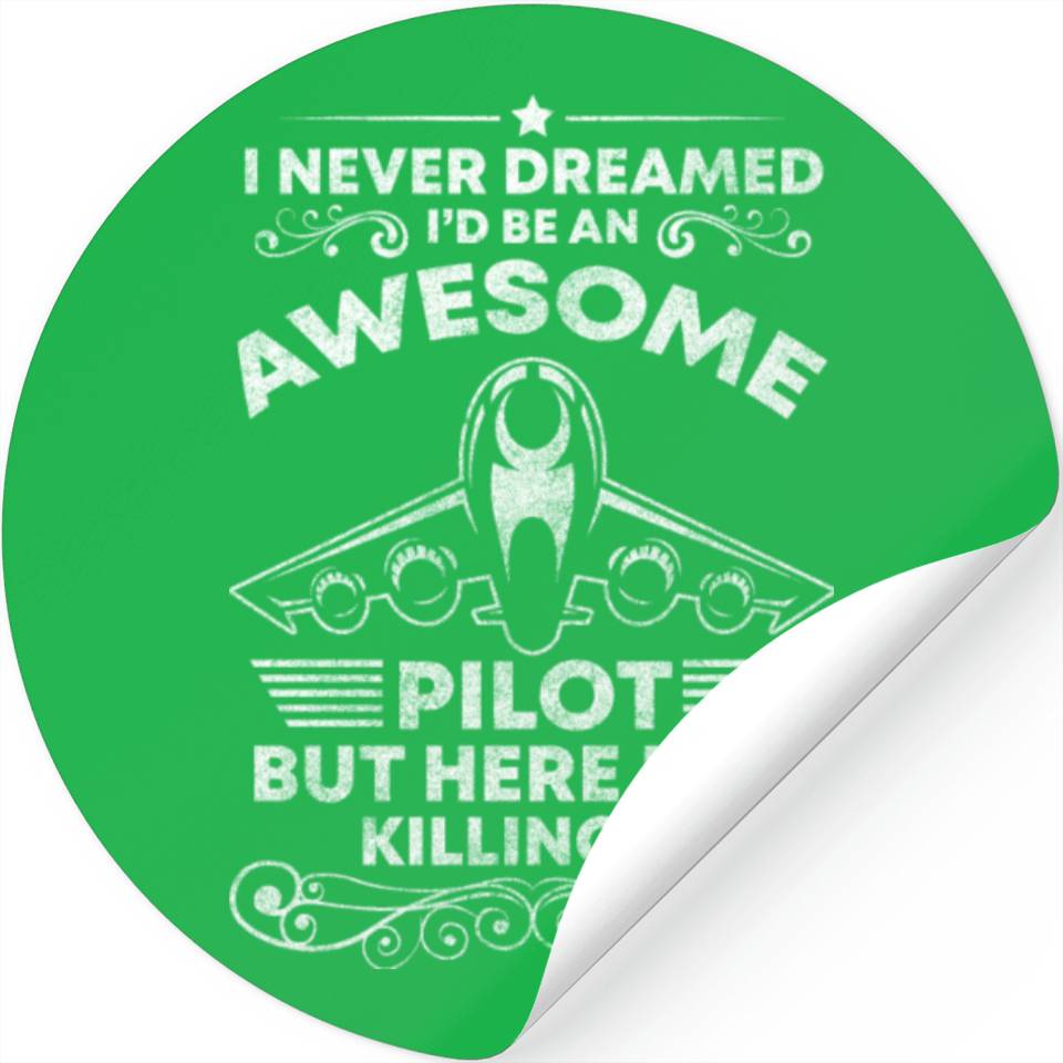 Airplane Glider Jet Flight School Stickers | ID 86622776 by Camila ...