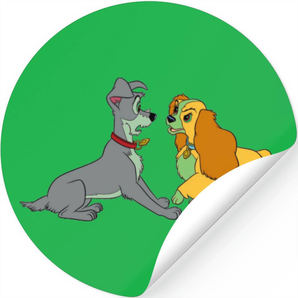 Lady and The Tramp Meet Disney Stickers | ID 20400590 by Irene Tan ...