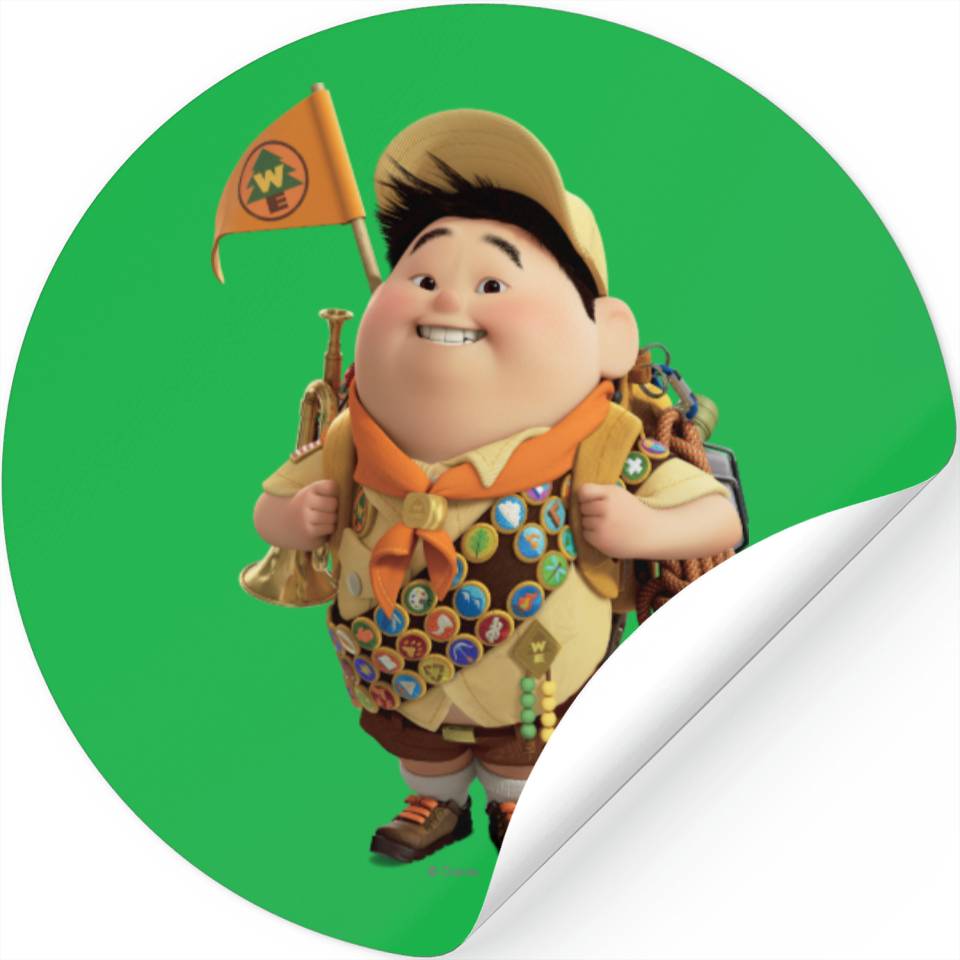 Russell smiling - the Disney Pixar UP Movie 2 Stickers | ID 20402584 by ...