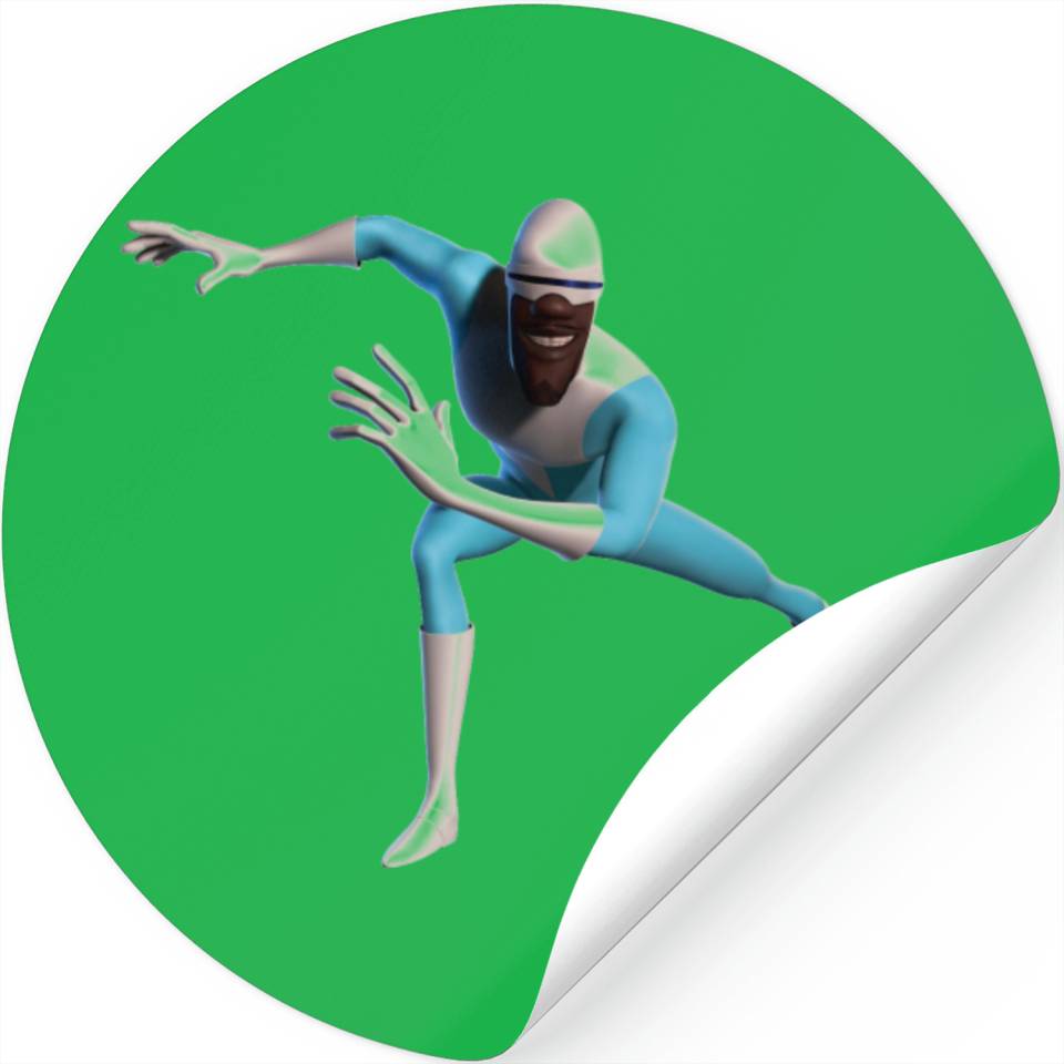 The Incredible's Frozone ice skates Disney Stickers | ID 20401949 by ...
