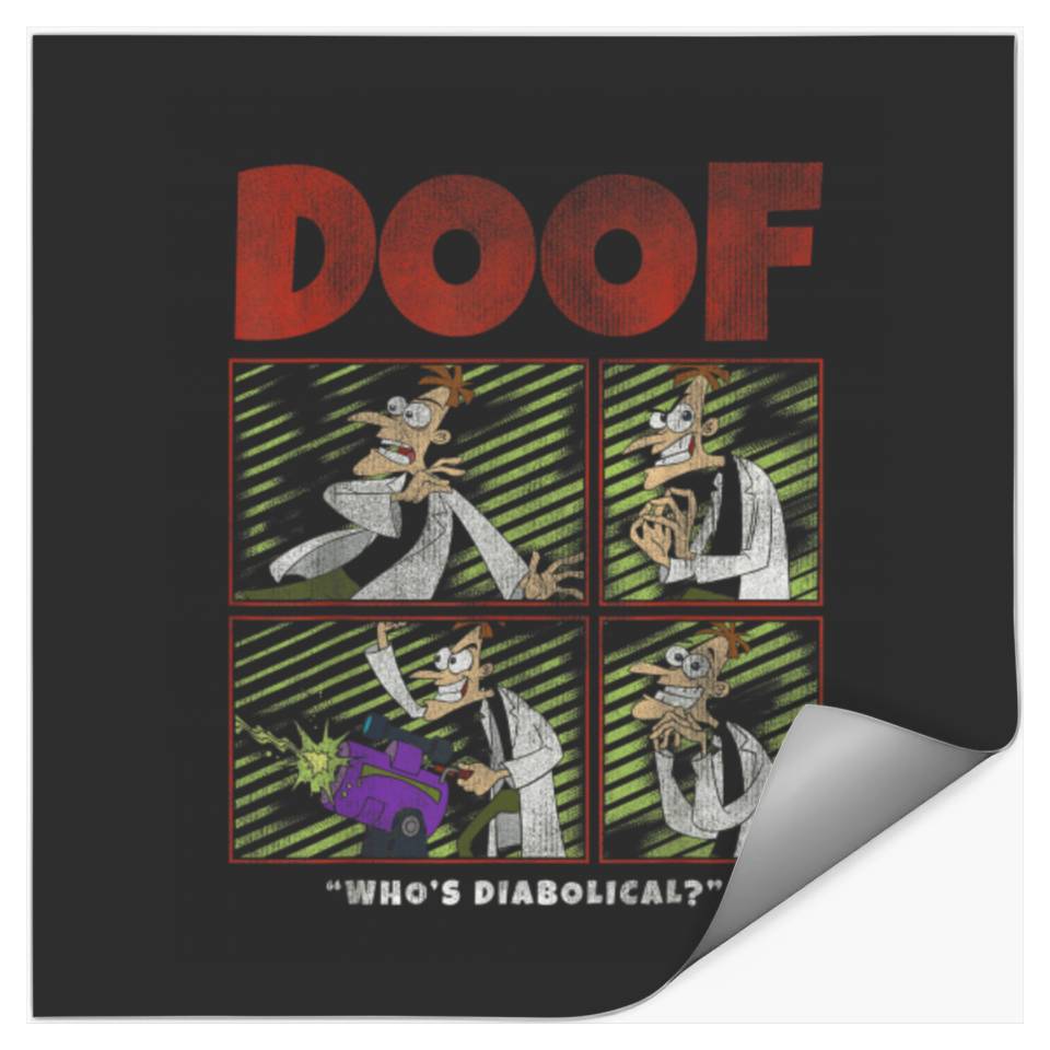 Disney Phineas And Ferb DOOF Box Up Stickers | ID 21630539 by Irene Wu ...