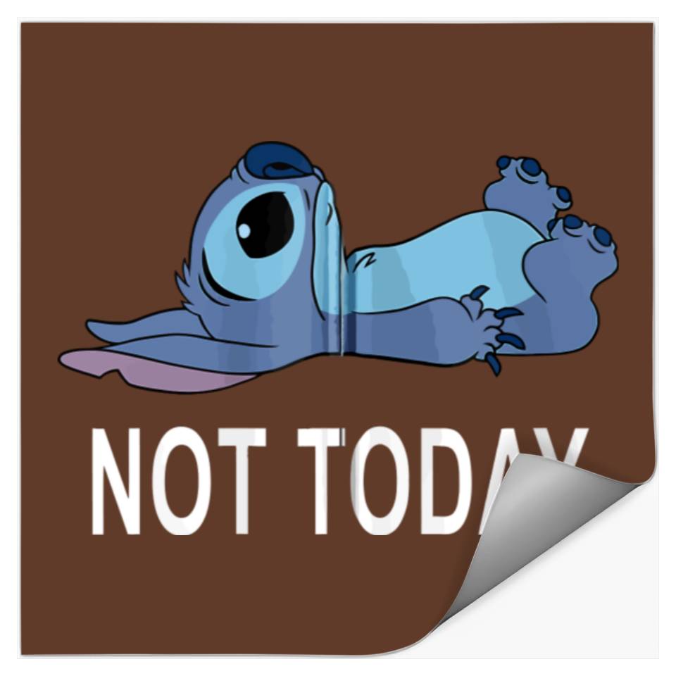 Disney Lilo & Stitch Not Today Stitch Zip Stickers | ID 20404266 by ...